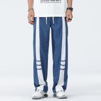 China Summer Non Stretch Straight Pant mens pants wholesale Urban Fashion Regular Custom (KU24106) for sale
