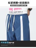China Summer Non Stretch Straight Pant mens pants wholesale Urban Fashion Regular Custom (KU24106) for sale