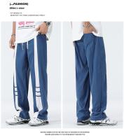 China Summer Non Stretch Straight Pant mens pants wholesale Urban Fashion Regular Custom (KU24106) for sale