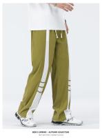China Summer Non Stretch Straight Pant mens pants wholesale Urban Fashion Regular Custom (KU24106) for sale