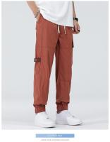 China Regular Summer Non Stretch Urban Fashion jogger pants wholesale Regular Custom (KU24105) for sale