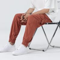 China Summer Non Stretch Straight Pant jogger pants wholesale Urban Fashion Regular Custom (KU24105) for sale
