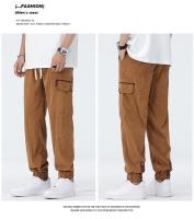 China Summer Non Stretch Straight Pant jogger pants wholesale Urban Fashion Regular Custom (KU24105) for sale