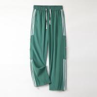 China Summer Non Stretch Urban Fashion wide leg track pants Custom (KU24102) for sale