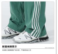 China Urban Fashion Summer Non Stretch Urban Fashion wide leg track pants Custom (KU24102) for sale
