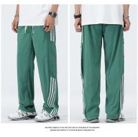 China Urban Fashion Summer Non Stretch Urban Fashion wide leg track pants Custom (KU24102) for sale