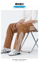 China Urban Fashion Summer Non Stretch Urban Fashion wide leg track pants Custom (KU24102) for sale