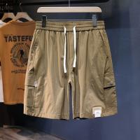 China Mid Waist Khaki Grey Cotton 35% wholesale men shorts cargo Spring/Summer Loose Fit Custom (DY001) for sale