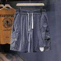 China Mid Waist Khaki Grey Cotton 35% wholesale men shorts cargo Spring/Summer Loose Fit Custom (DY001) for sale