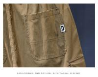 China Mid Waist Khaki Grey Cotton 35% wholesale men shorts cargo Spring/Summer Loose Fit Custom (DY001) for sale
