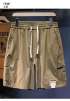 China Mid Waist Khaki Grey Cotton 35% wholesale men shorts cargo Spring/Summer Loose Fit Custom (DY001) for sale