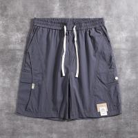 China Khaki Grey Mid Waist Khaki Grey Cotton 35% wholesale men shorts cargo Spring/Summer Loose Fit Custom (DY001) for sale