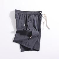 China Mid Waist Khaki Grey Cotton 35% mens shorts wholesale suppliers Spring/Summer Loose Fit Custom (DY001) for sale
