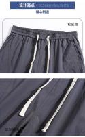 China Mid Waist Khaki Grey Cotton 35% mens shorts wholesale suppliers Spring/Summer Loose Fit Custom (DY001) for sale