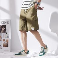 China Mid Waist Mid Waist Khaki Grey Cotton 35% wholesale men shorts cargo Spring/Summer Loose Fit Custom (DY001) for sale