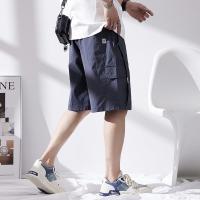 China Mid Waist Mid Waist Khaki Grey Cotton 35% wholesale men shorts cargo Spring/Summer Loose Fit Custom (DY001) for sale