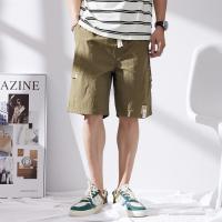 China Mid Waist Mid Waist Khaki Grey Cotton 35% wholesale men shorts cargo Spring/Summer Loose Fit Custom (DY001) for sale
