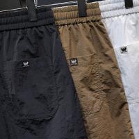 China Mid Waist White Black Spring/Summer wholesale men shorts cargo Polyamide (Nylon) 100% Loose Fit Custom (DY005) for sale