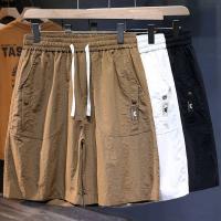 China Mid Waist White Black Spring/Summer wholesale men shorts cargo Polyamide (Nylon) 100% Loose Fit Custom (DY005) for sale