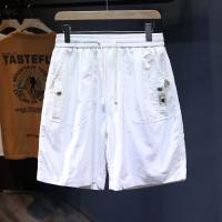 China Mid Waist White Black Spring/Summer wholesale men shorts cargo Polyamide (Nylon) 100% Loose Fit Custom (DY005) for sale