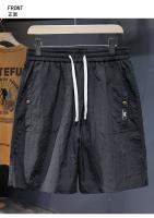 China Mid Waist White Black Spring/Summer wholesale men shorts cargo Polyamide (Nylon) 100% Loose Fit Custom (DY005) for sale