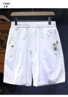 China Mid Waist White Black Spring/Summer wholesale men shorts cargo Polyamide (Nylon) 100% Loose Fit Custom (DY005) for sale
