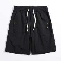 China Mid Waist Black White Spring/Summer mens shorts wholesale suppliers Polyamide (Nylon) 100% Loose Fit Custom (DY005) for sale