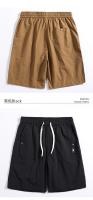 China Mid Waist Black White Spring/Summer mens shorts wholesale suppliers Polyamide (Nylon) 100% Loose Fit Custom (DY005) for sale