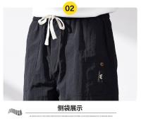China White Black Mid Waist White Black Spring/Summer wholesale men shorts cargo Polyamide (Nylon) 100% Loose Fit Custom (DY005) for sale