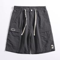 China Grey Mid Waist Spring/Summer mens shorts wholesale suppliers Polyamide (Nylon) 100% Loose Fit Custom (DY004) for sale