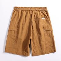 China Grey Mid Waist Spring/Summer mens shorts wholesale suppliers Polyamide (Nylon) 100% Loose Fit Custom (DY004) for sale