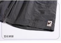 China Grey Mid Waist Spring/Summer mens shorts wholesale suppliers Polyamide (Nylon) 100% Loose Fit Custom (DY004) for sale