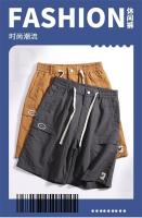 China Grey Mid Waist Spring/Summer mens shorts wholesale suppliers Polyamide (Nylon) 100% Loose Fit Custom (DY004) for sale