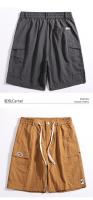 China Grey Mid Waist Spring/Summer mens shorts wholesale suppliers Polyamide (Nylon) 100% Loose Fit Custom (DY004) for sale
