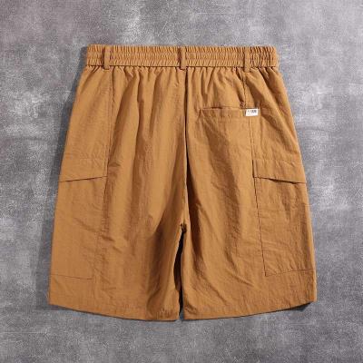 China Grey Grey Mid Waist Spring/Summer mens shorts wholesale suppliers Polyamide (Nylon) 100% Loose Fit Custom (DY004) for sale