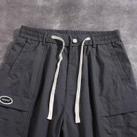 China Grey Grey Mid Waist Spring/Summer mens shorts wholesale suppliers Polyamide (Nylon) 100% Loose Fit Custom (DY004) for sale