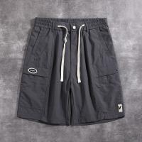 China Grey Grey Mid Waist Spring/Summer mens shorts wholesale suppliers Polyamide (Nylon) 100% Loose Fit Custom (DY004) for sale