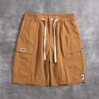 China Grey Grey Mid Waist Spring/Summer mens shorts wholesale suppliers Polyamide (Nylon) 100% Loose Fit Custom (DY004) for sale