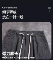 China Grey Grey Mid Waist Spring/Summer mens shorts wholesale suppliers Polyamide (Nylon) 100% Loose Fit Custom (DY004) for sale
