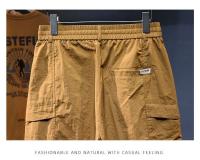 China Grey Grey Mid Waist Spring/Summer wholesale men shorts cargo Polyamide (Nylon) 100% Loose Fit Custom (DY004) for sale