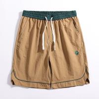 China Mid Waist Green Yellow Spring/Summer wholesale men shorts cargo Polyamide (Nylon) 100% Loose Fit Custom (DY003) for sale