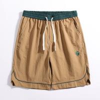 China Mid Waist Green Yellow Spring/Summer wholesale men shorts cargo Polyamide (Nylon) 100% Loose Fit Custom (DY003) for sale