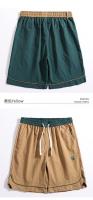 China Mid Waist Green Yellow Spring/Summer wholesale men shorts cargo Polyamide (Nylon) 100% Loose Fit Custom (DY003) for sale