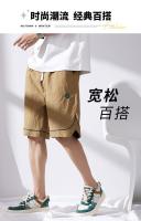 China Mid Waist Spring/Summer Yellow Army Green mens shorts wholesale suppliers Polyamide (Nylon) 100% Loose Fit Custom (DY003) for sale