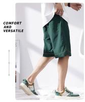China Mid Waist Spring/Summer Yellow Army Green mens shorts wholesale suppliers Polyamide (Nylon) 100% Loose Fit Custom (DY003) for sale