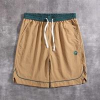 China Green Yellow Mid Waist Green Yellow Spring/Summer wholesale men shorts cargo Polyamide (Nylon) 100% Loose Fit Custom (DY003) for sale