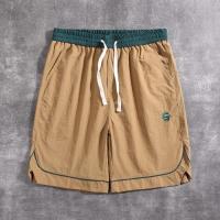 China Green Yellow Mid Waist Green Yellow Spring/Summer wholesale men shorts cargo Polyamide (Nylon) 100% Loose Fit Custom (DY003) for sale