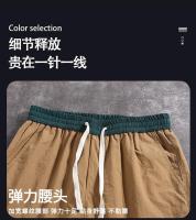 China Green Yellow Mid Waist Green Yellow Spring/Summer wholesale men shorts cargo Polyamide (Nylon) 100% Loose Fit Custom (DY003) for sale
