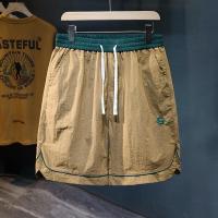 China Mid Waist Mid Waist Green Yellow Spring/Summer wholesale men shorts cargo Polyamide (Nylon) 100% Loose Fit Custom (DY003) for sale