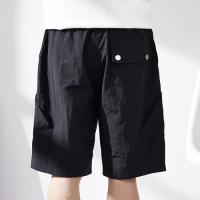 China Mid Waist Spring/Summer Army Green Black wholesale men shorts cargo Polyurethane Elastane 100% Loose Fit Custom (DY002) for sale